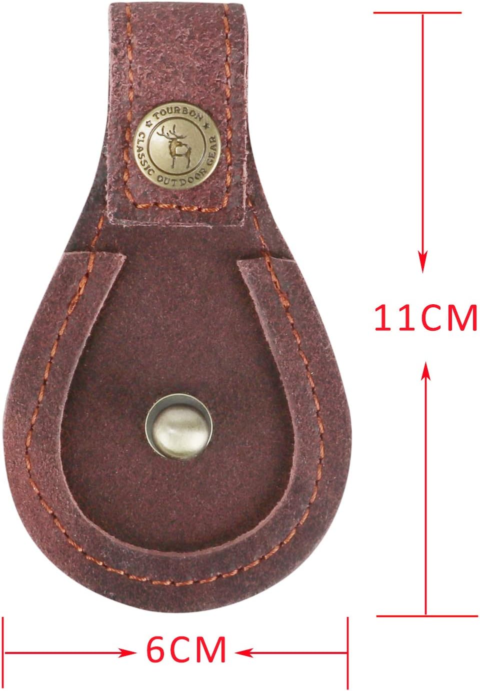 Tourbon Hunting Shooting Brown Real Leather Toe Protector Pad Barrel ...