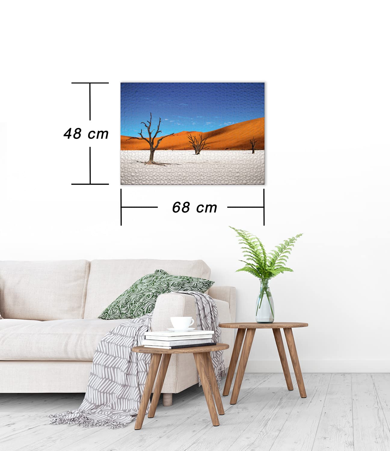 Ulmer Puzzleschmiede – Puzzle “Desert Trees” – Impressive 1000 Piece ...