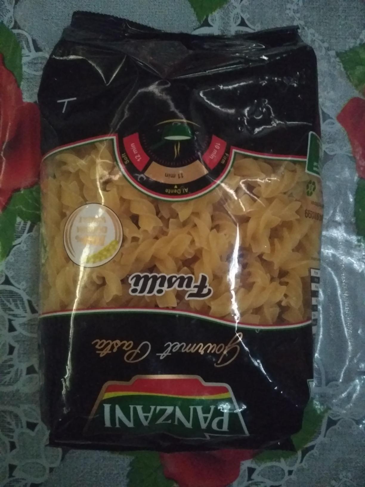 PANZANI Gourmet Macaroni Rigate 100% Durum Wheat Pasta, 2 x 400 g (Pack ...