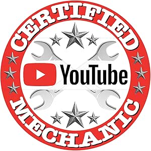 Amazon.com: Certified YouTube Mechanic Decals Sticker 5 inch / 4 Pack ...