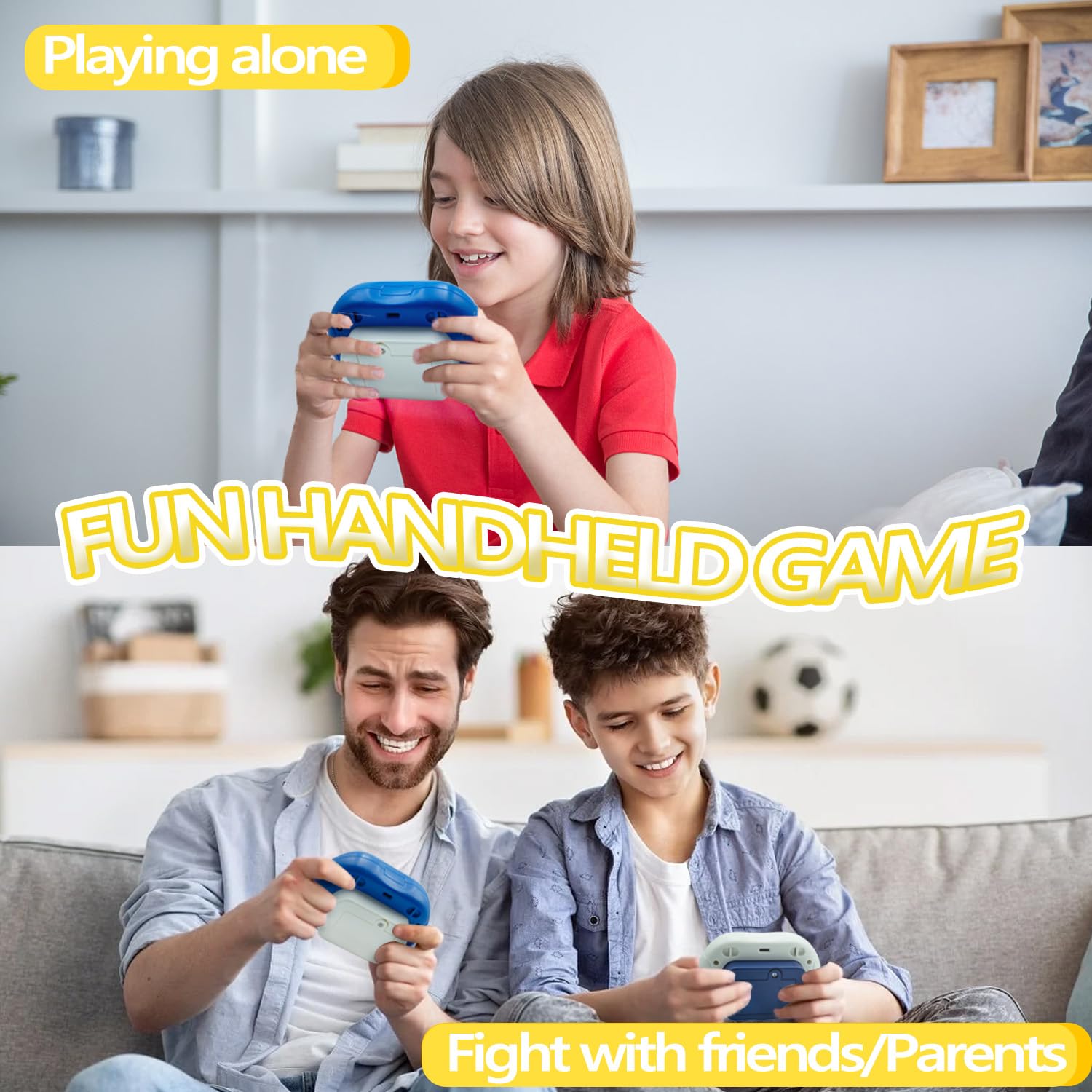 Snapklik.com : Intoypad 2 Pack Quick Push Pop Game For Kids, Handheld ...