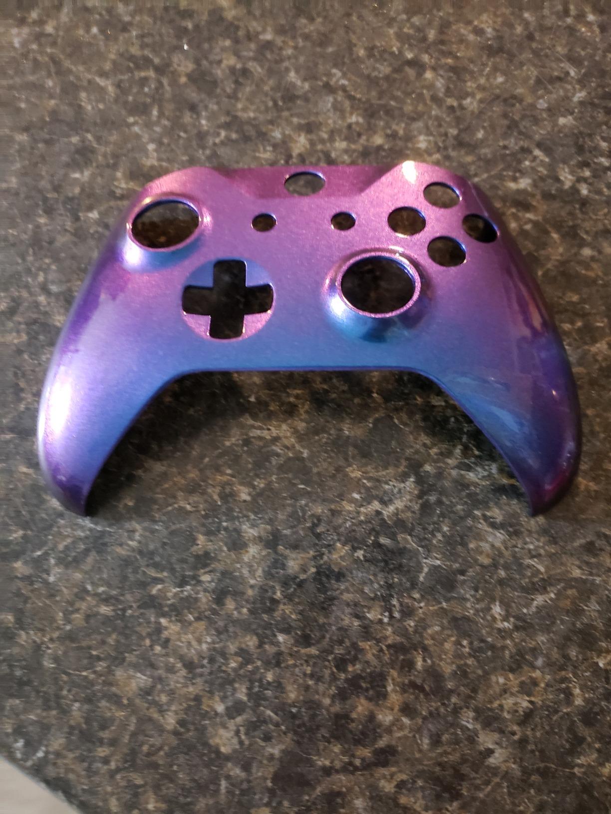 eXtremeRate Purple and Blue Chameleon Front Housing Shell Faceplate for ...