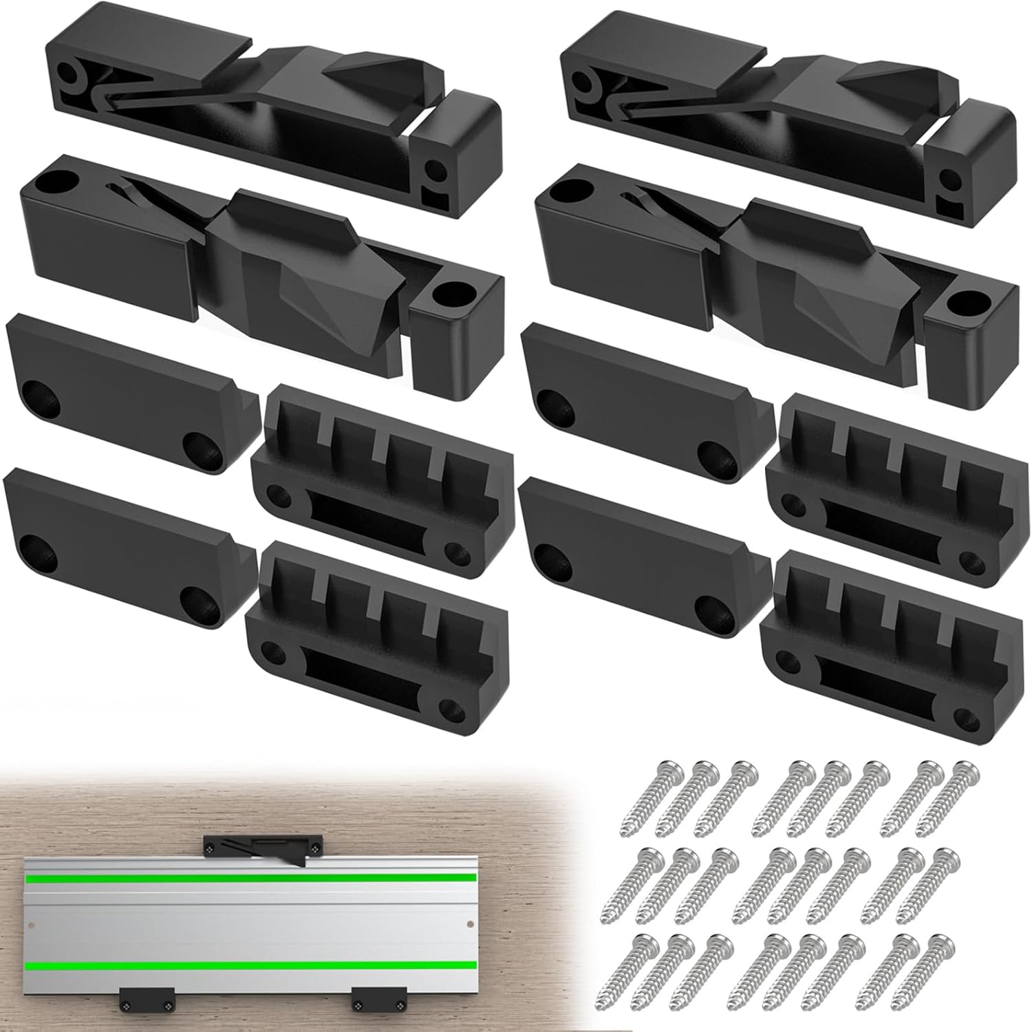 Adjustable Track Rack Saw Guide Rail Holder 6 Packs - Amazon.com