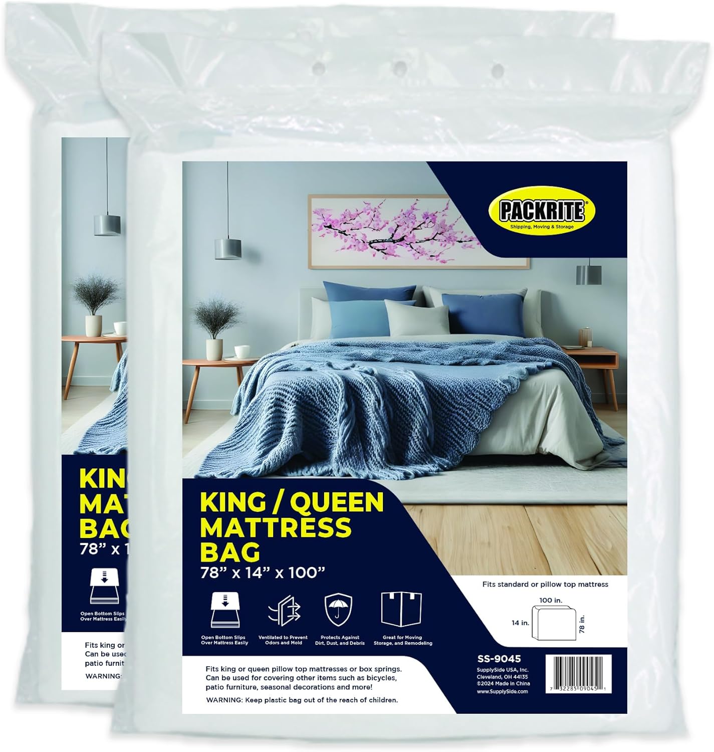 Amazon.com: PackRite King - Queen Mattress Bag : Patio, Lawn & Garden