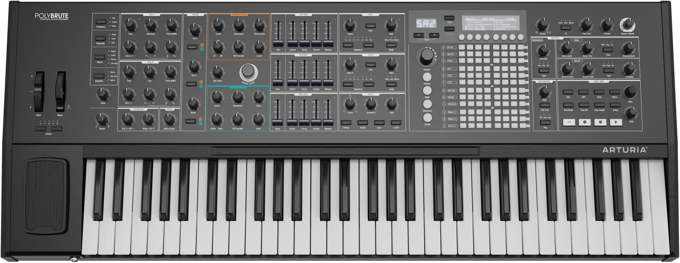 Amazon.com: Arturia MatrixBrute Analog Matrix Synthesizer : Musical ...
