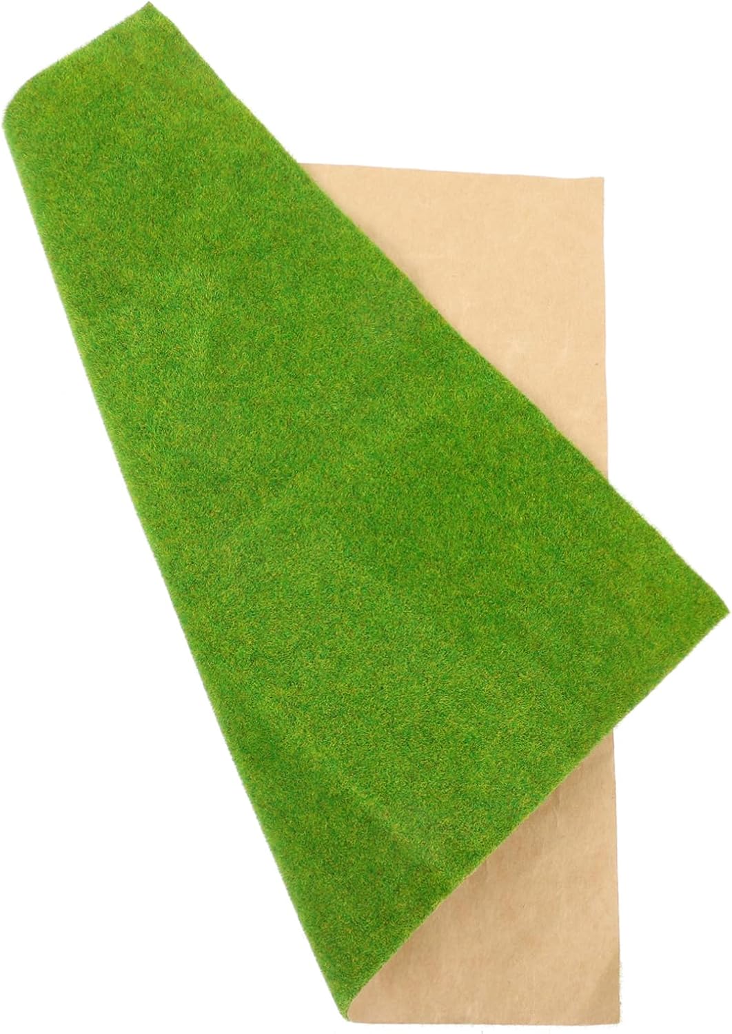 Milisten Simulated Turf 9.8X9.8 Inch Model Grass Mat for Dollhouse ...