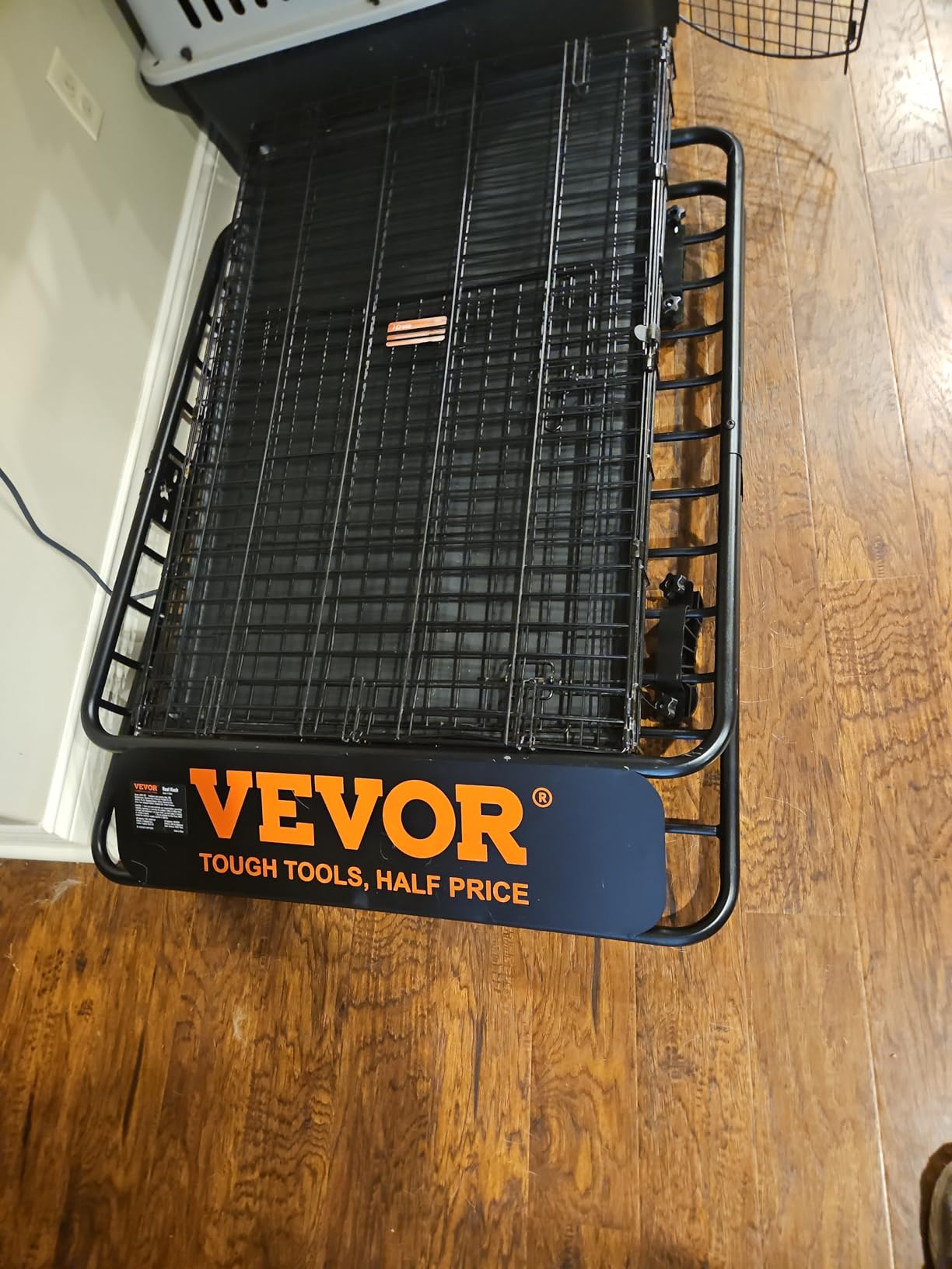 $24/mo - Finance VEVOR Roof Rack Cargo Basket, 64" x 39" x 6" Rooftop ...