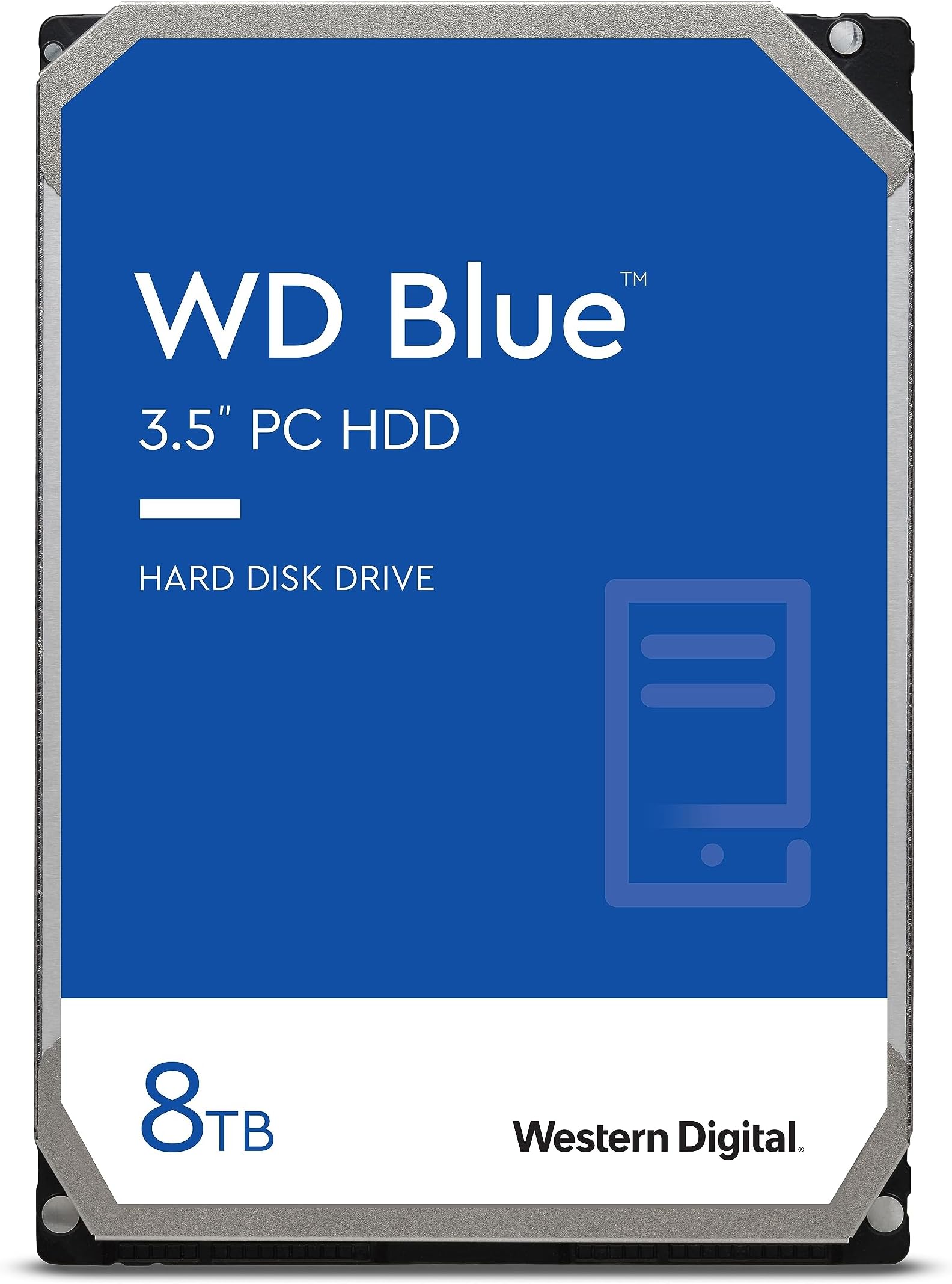 Western Digital 8TB WD Blue PC Internal Hard Drive HDD - 5640 RPM, SATA ...