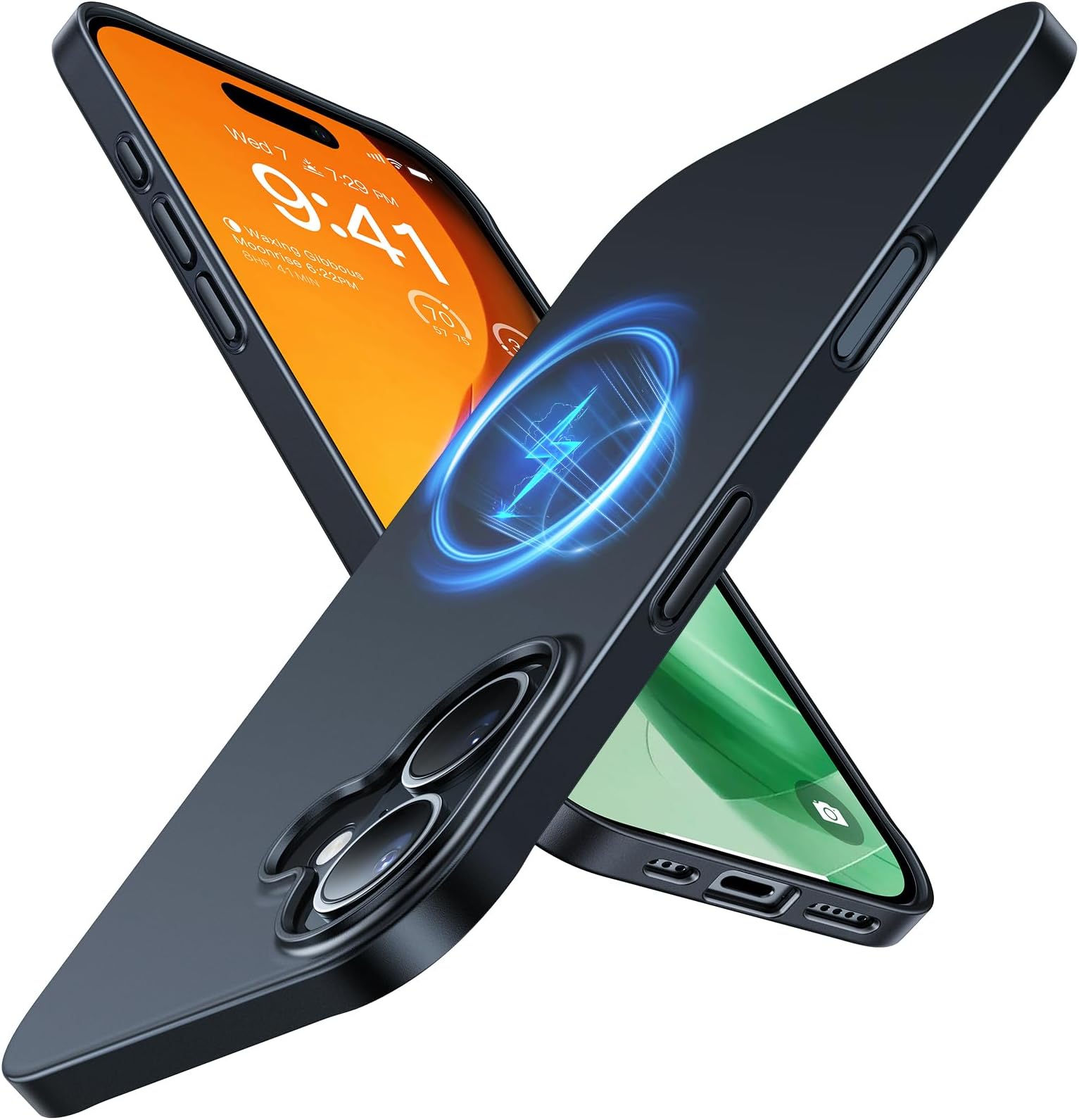 Amazon.com: GESIHOPY Aramid Fiber Case for iPhone 16 Plus, Compatible ...