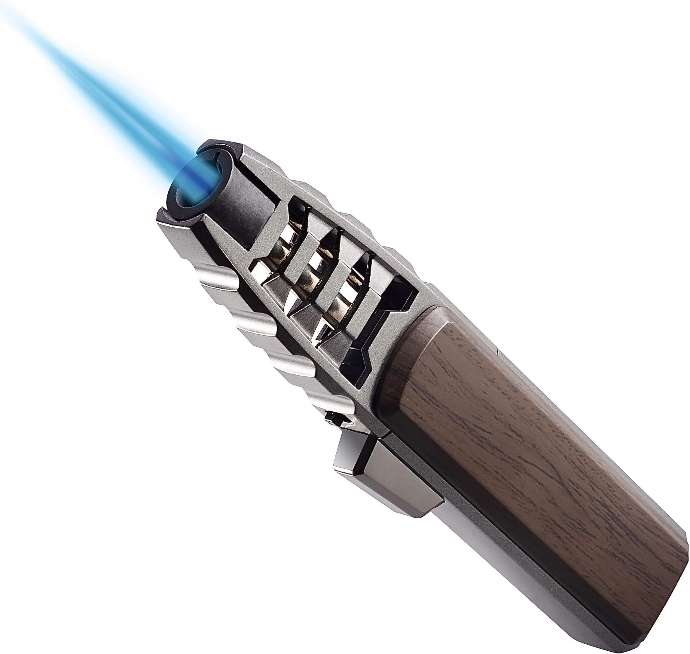 Amazon.com: JOBON Big Jet Butane Torch Lighters, Refillable Windproof ...