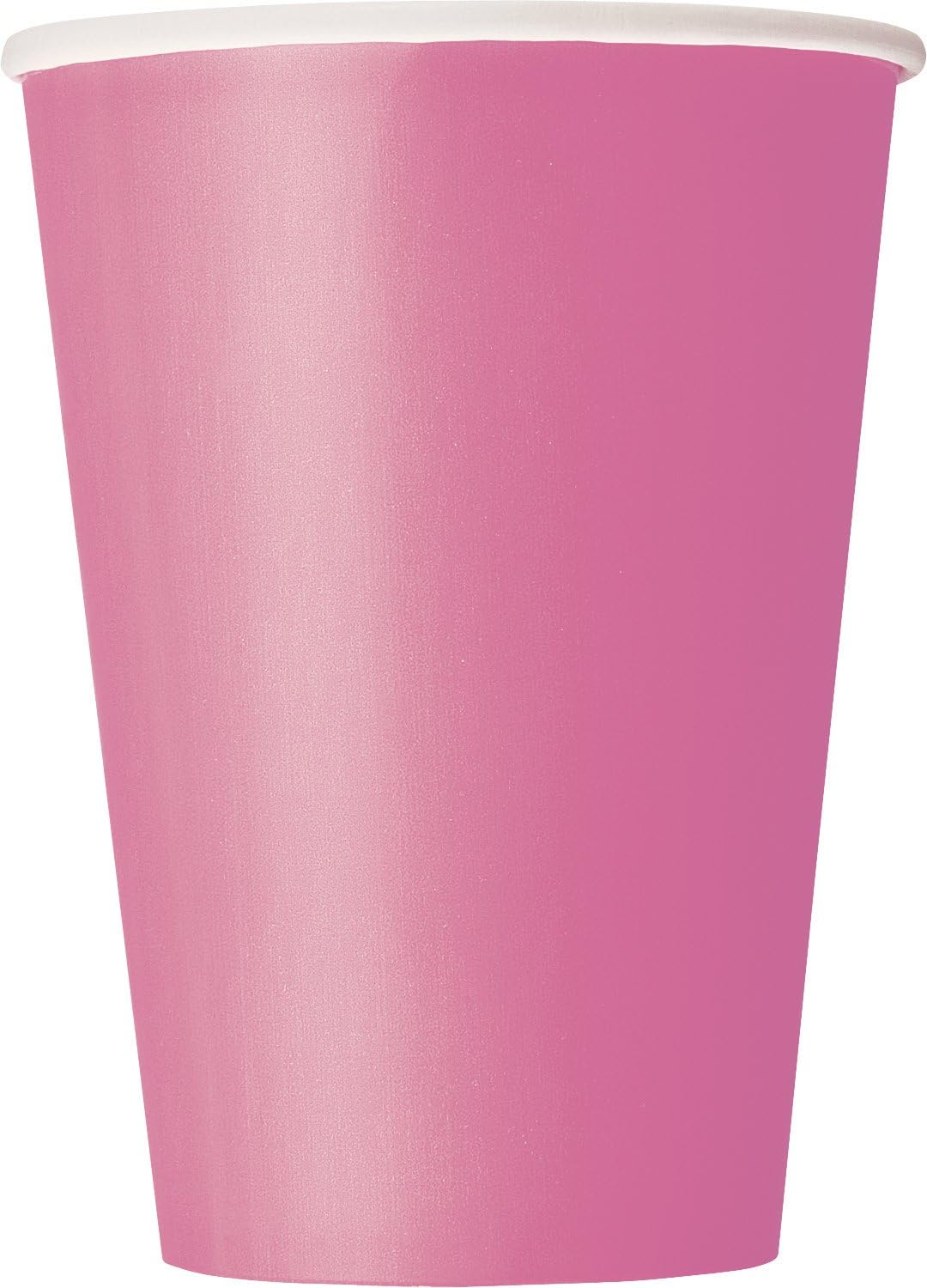 Amazon.com: Vibrant New Pink Paper Cups (Pack of 20) - 9 oz. - Perfect ...