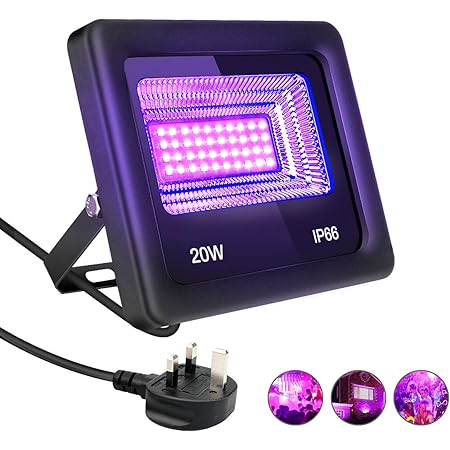 Everbeam 365nm 50W UV LED Black Light - High Performance LED Bulbs ...