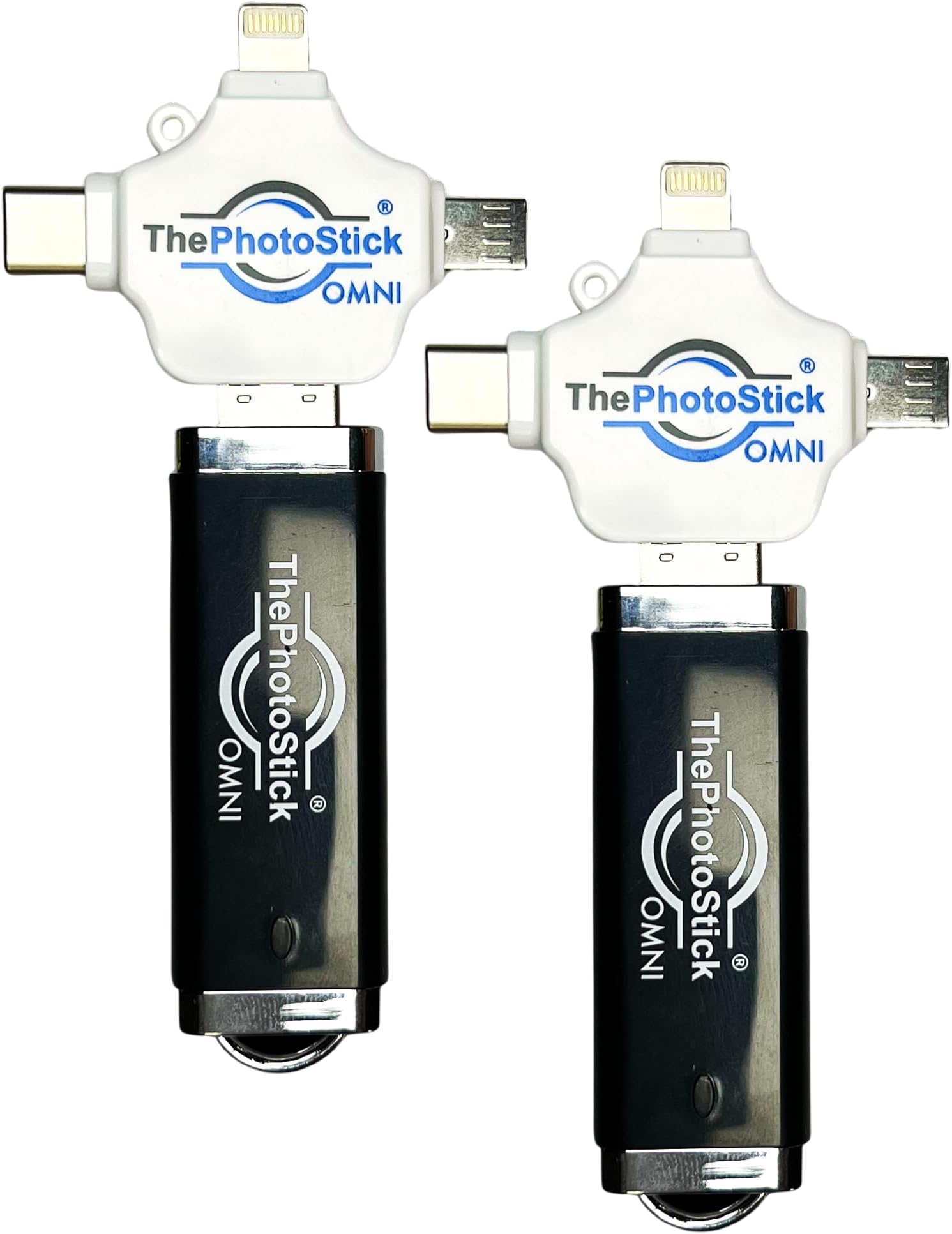 Amazon.com: ThePhotoStick® Omni 128GB (2 Pack) - Photo & Video Backup ...