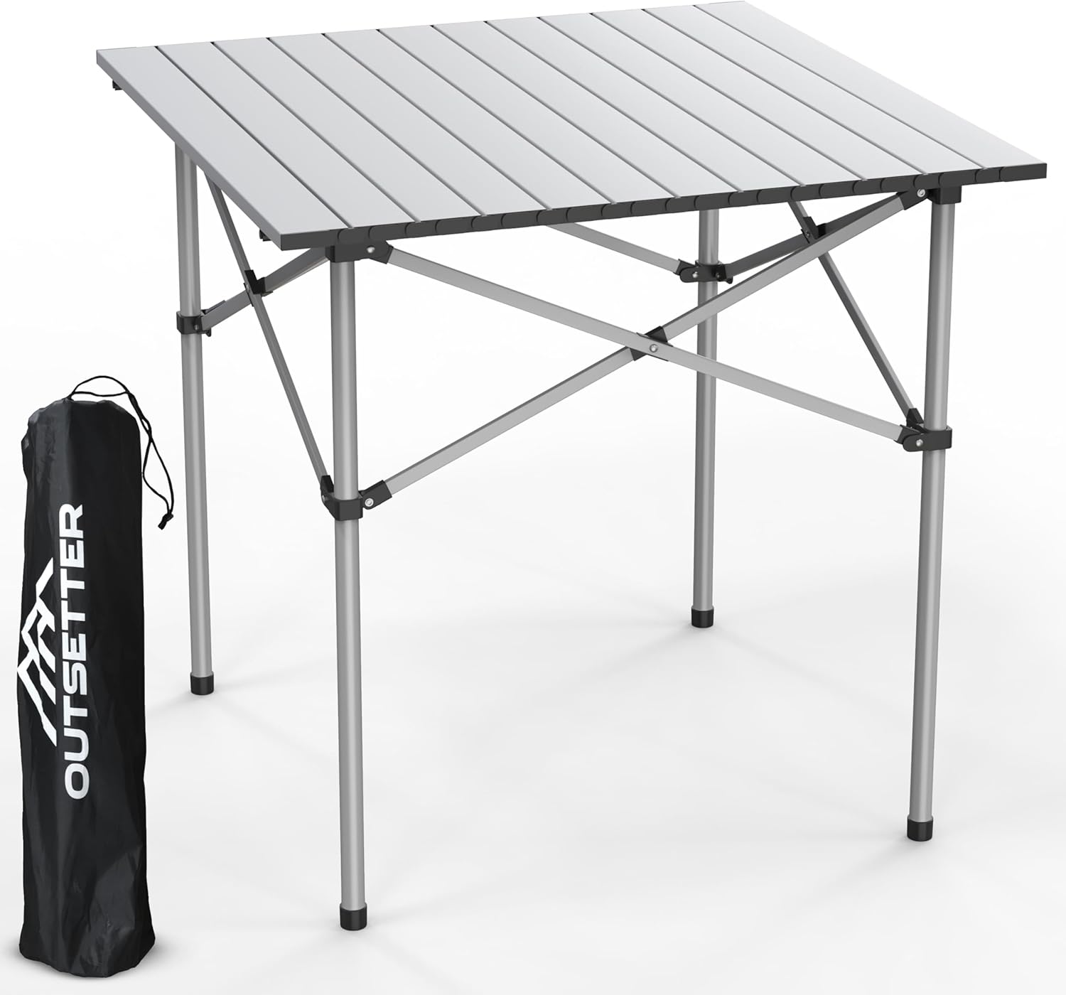 Portable Aluminium Camping Table, Lightweight Outdoor Table Folding ...