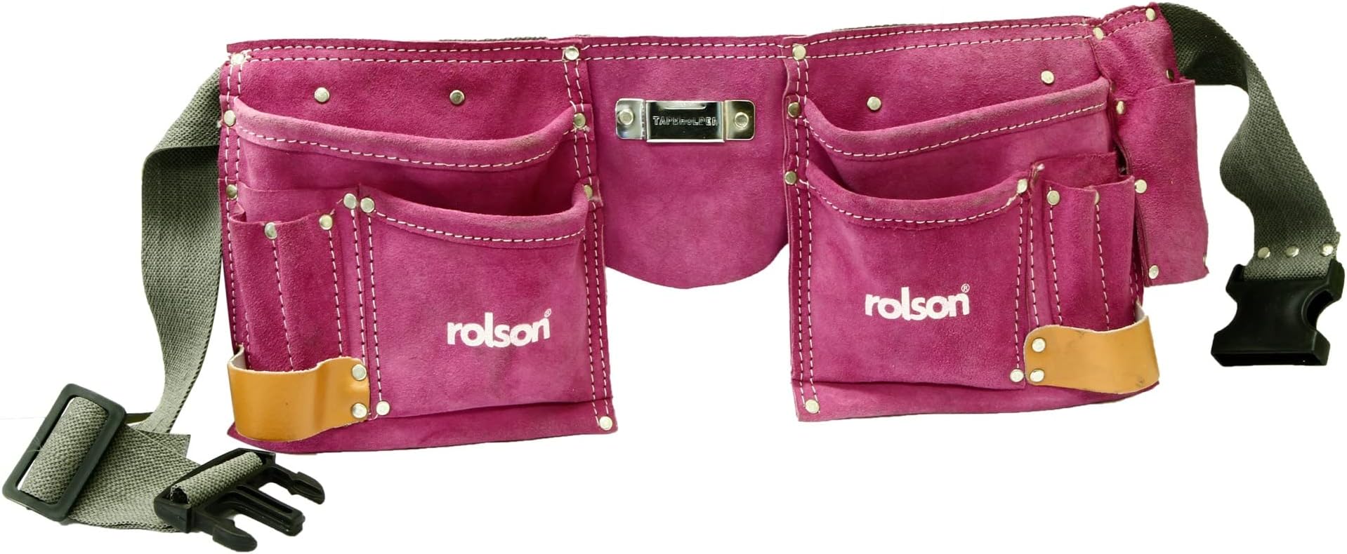 Rolson 68630 Double Leather Tool Pouch : Amazon.co.uk: DIY & Tools