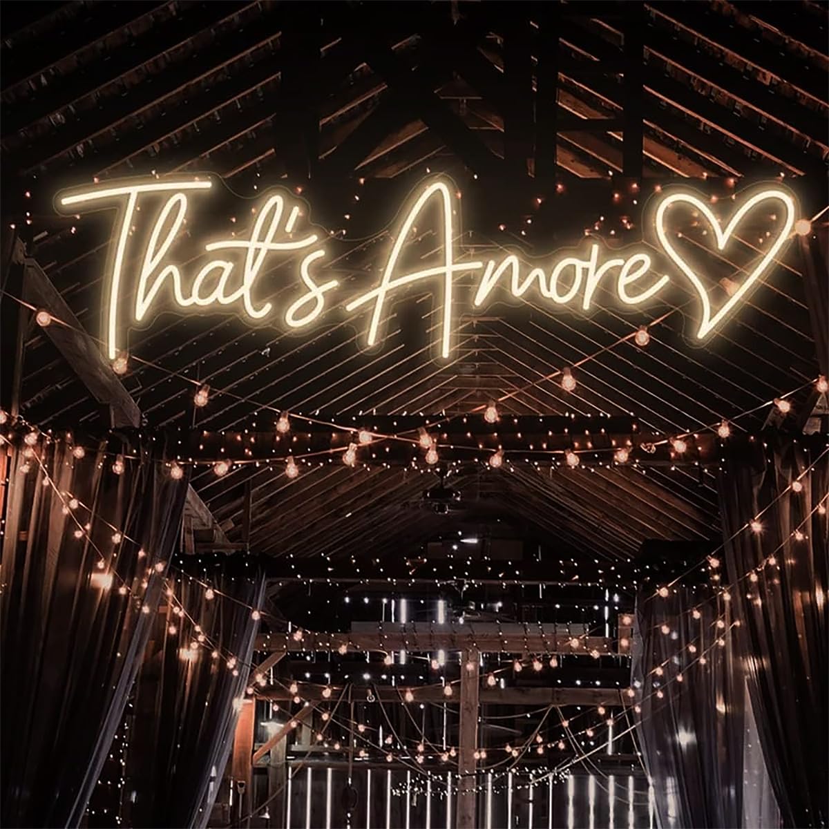 Custom Creative LED Neon Sign That's Amore Neon Sign Personalized Neon ...