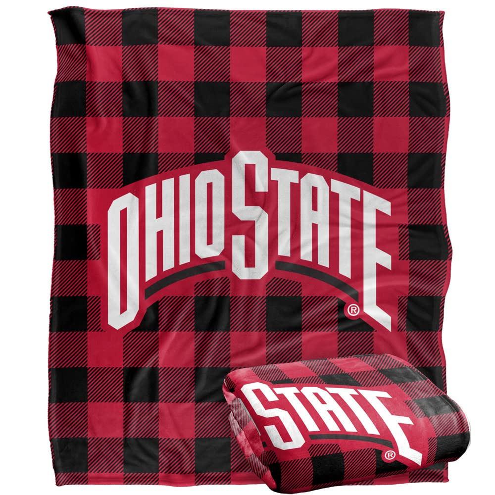 Amazon.com: The Ohio State University Blanket, 50"x60" Red and Black ...