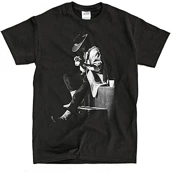 Stevie Ray Vaughan SRV Black T-Shirt : Amazon.ca: Clothing, Shoes ...