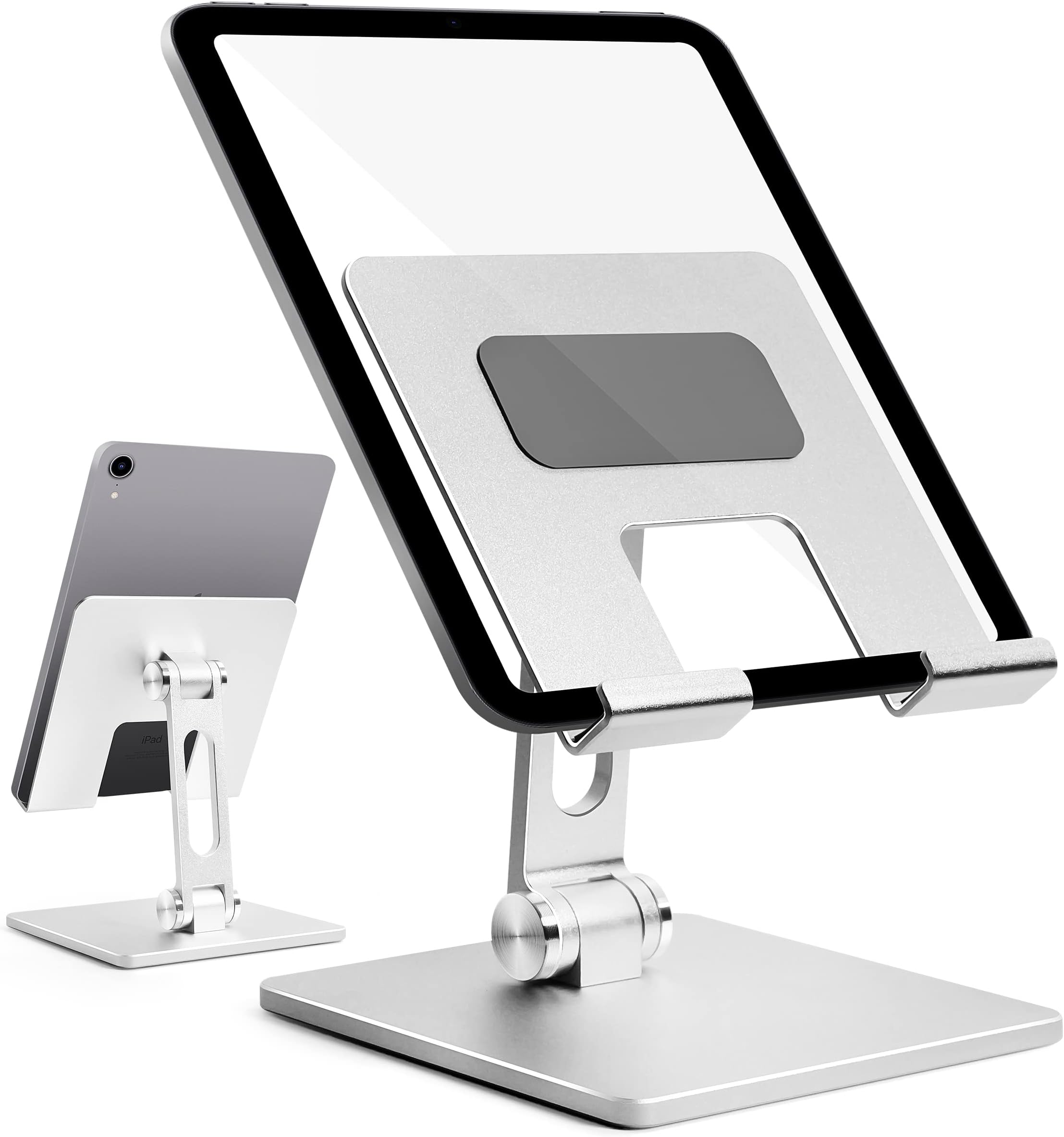 Tablet Stand, Adjustable Tablet Holder - Aluminum Minimalist Desktop ...