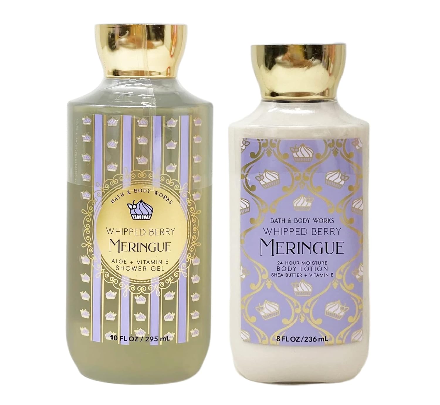 Amazon.com : Bath & Body Works Whipped Berry Meringue 2 Piece Gift Set ...