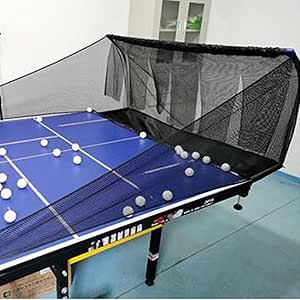 Amazon.com : RESKIU Ball Catch Net, Movable Ping Pong Recycle Catcher ...