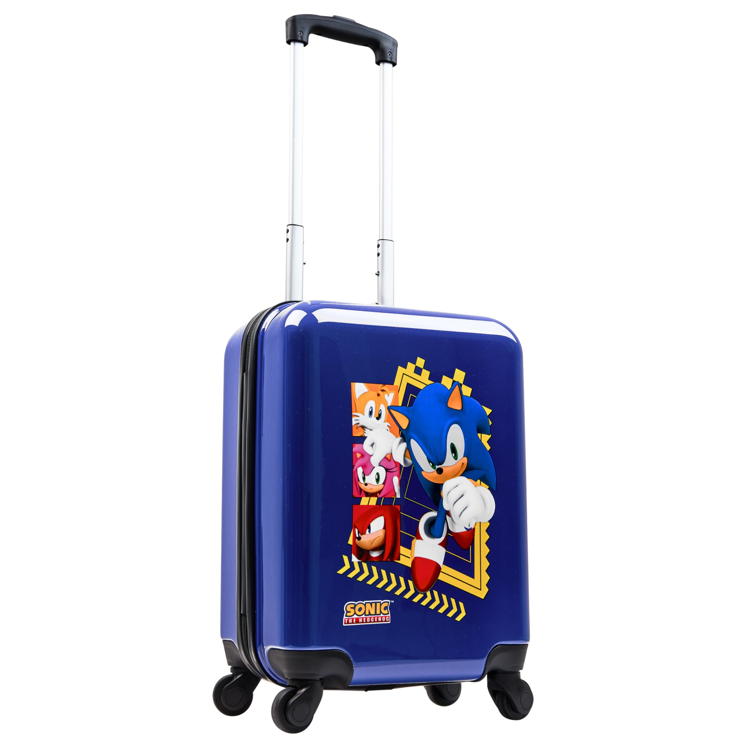SONIC THE HEDGEHOG Suitcase for Kids, Travel Luggage 49 x 33 x 22cm ...