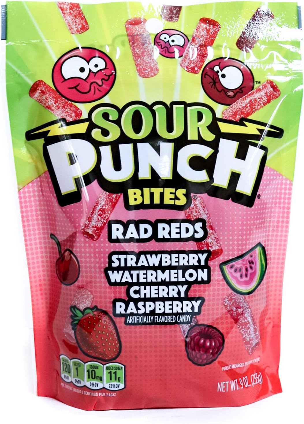 Amazon.com : Sour Punch Twists, 3" Individually Wrapped Chewy Candy, 4 ...