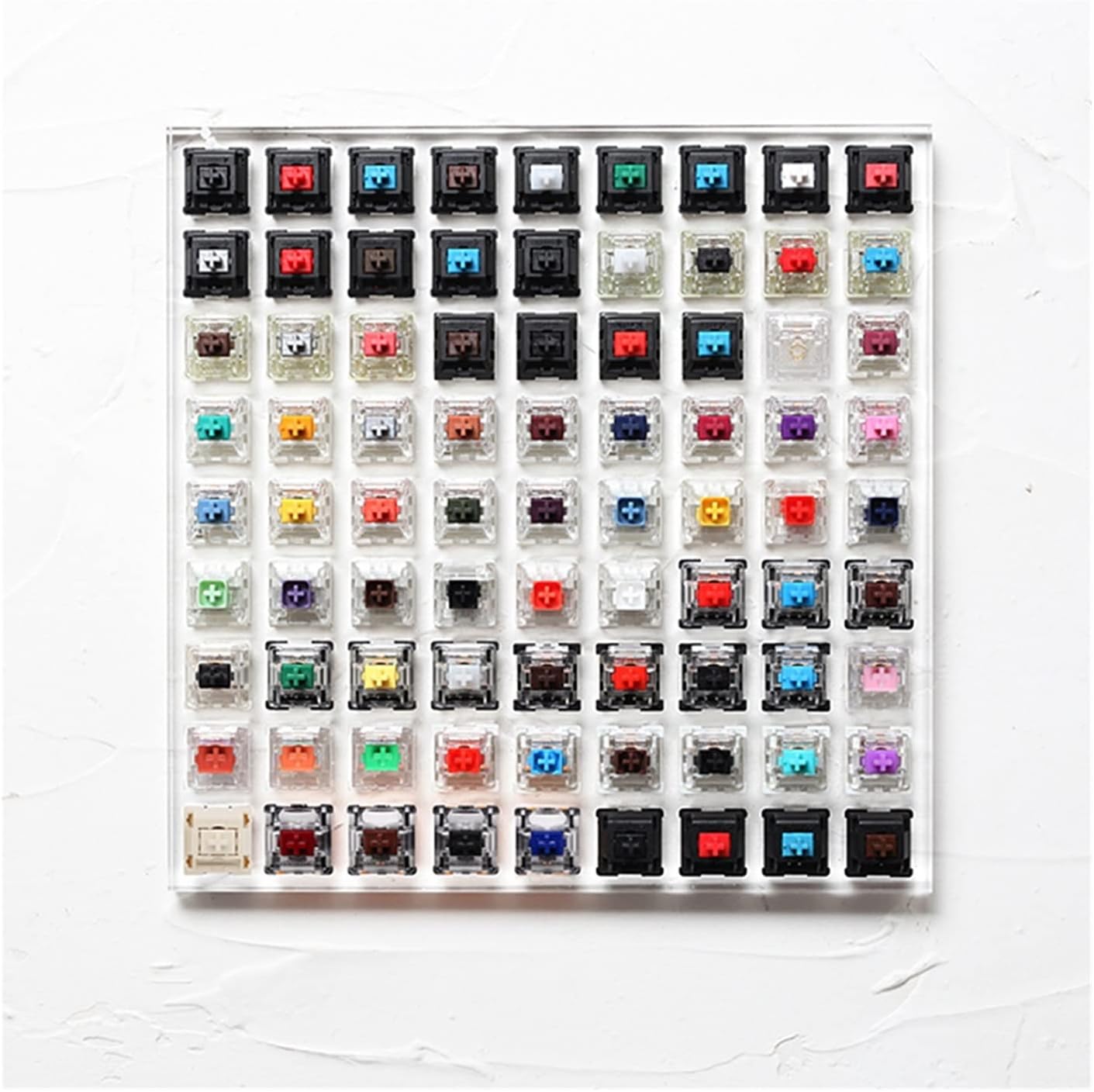 Amazon.com: YEOYS 81 Switch Switches Tester with Acrylic Base Blank ...