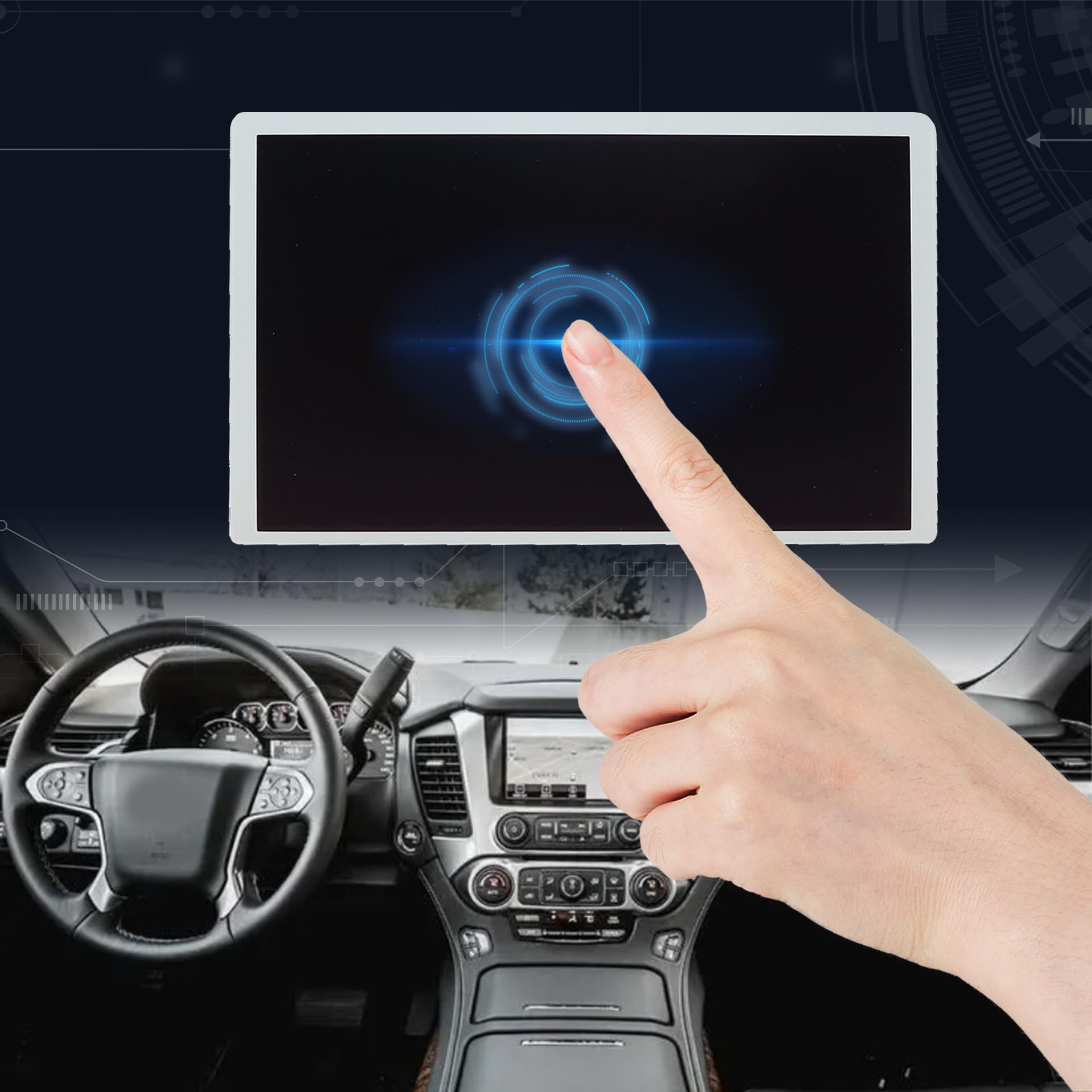 Amazon.com: GXARTS 8'' Replacement Touch Screen LCD Compatible with GMC ...