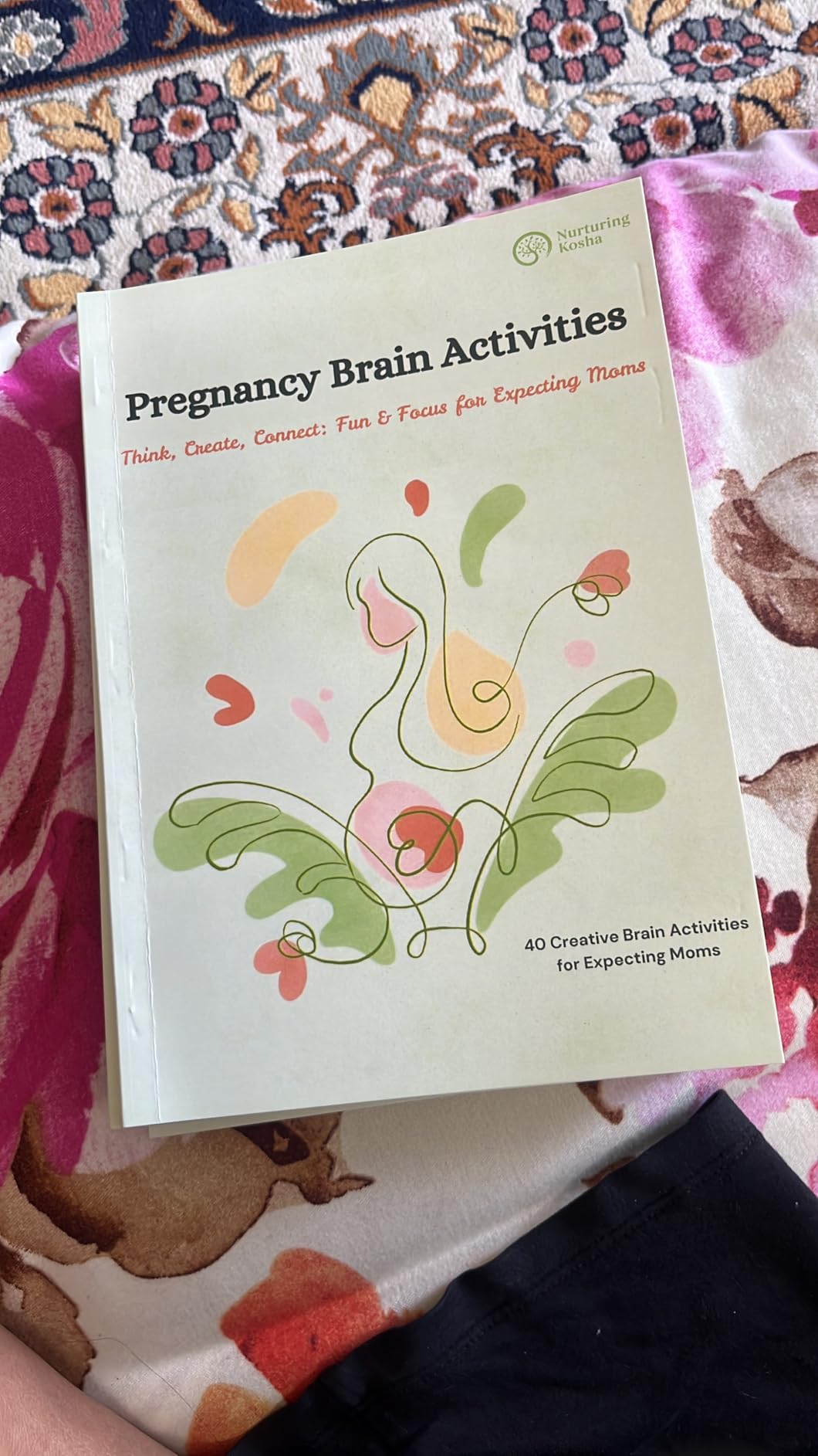 Buy Nurturing Kosha's Pregnancy Brain Activity Book | 40 Fun ...