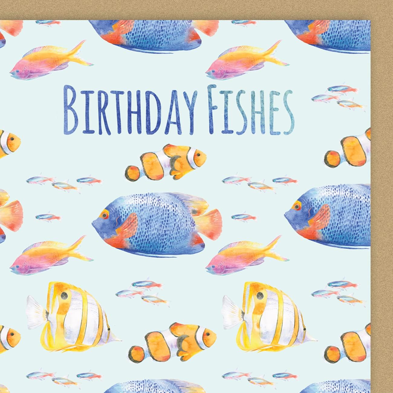 Funny Goldfish Bowl Birthday Card - Birthday Fishes To You - Cartoon ...