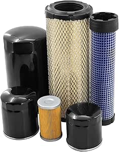 Amazon.com: Maintenance Filter Kit compatible with New Holland Tractors ...