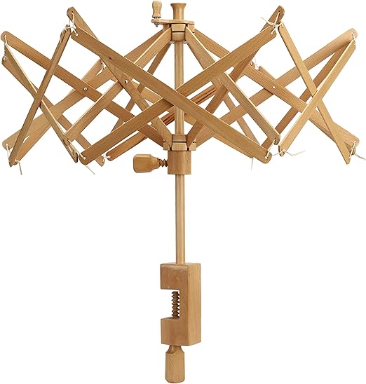 Wooden Swift Yarn Umbrella Ball Winder - Not a Chine Product - Hand ...