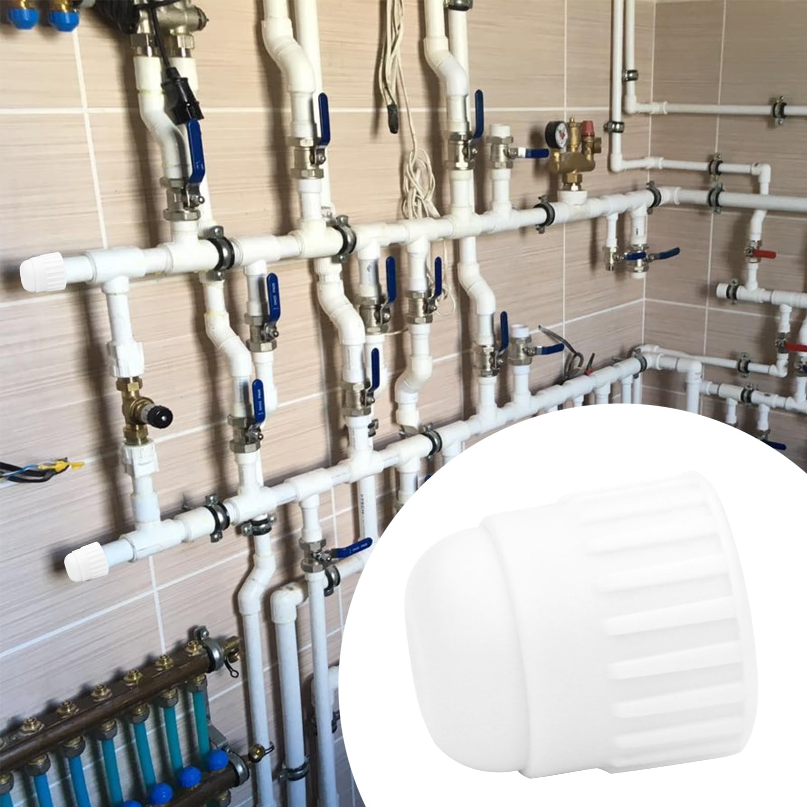 Snapklik.com : Plastic Cap Fitting,1/2" Female End Cap Terminator,Rv ...