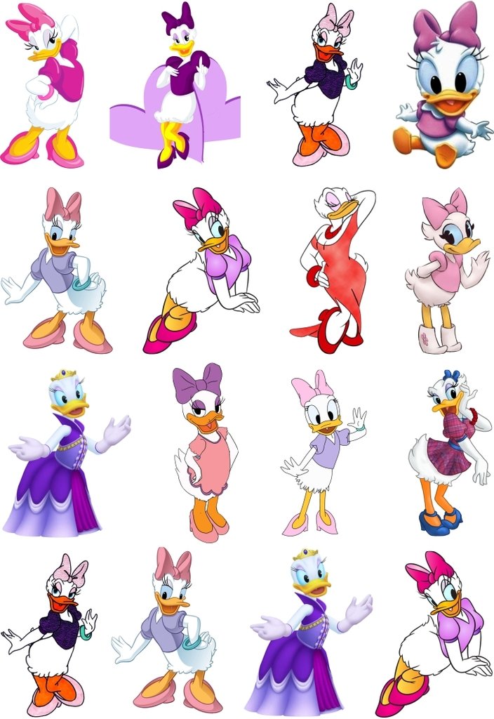 Buy Daisy Duck Stickers Online at Low Prices in India - Amazon.in