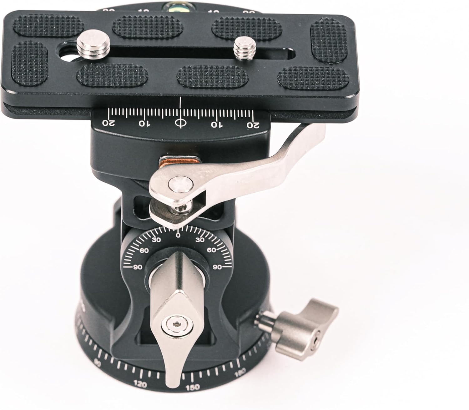 Amazon.com : Leofoto VH-LR Monopod Head, Lever Release, Bubber Level ...