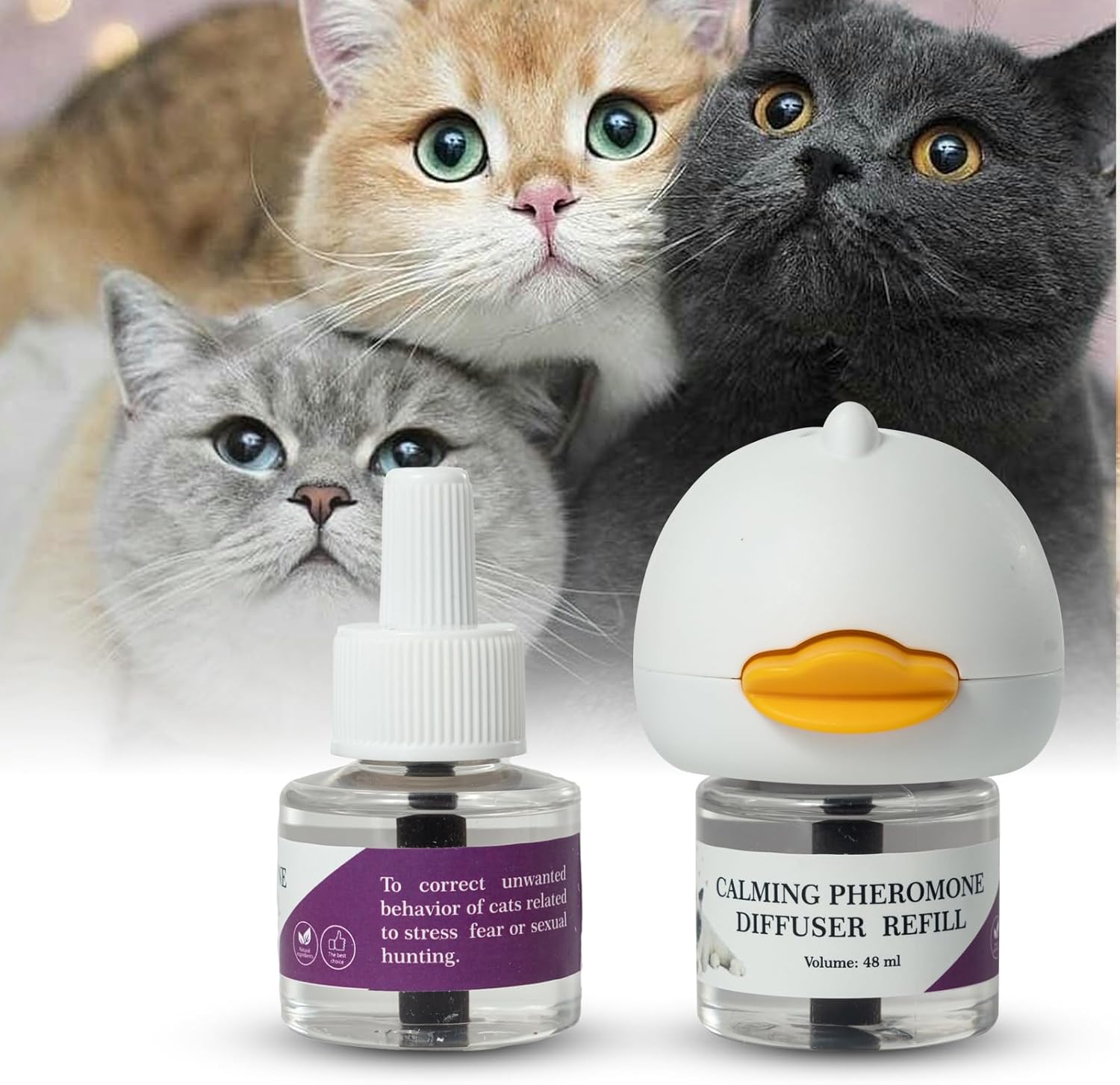 Amazon.com : SOICARE Cat Pheromones Calming Diffuser, Cat Anxiety ...