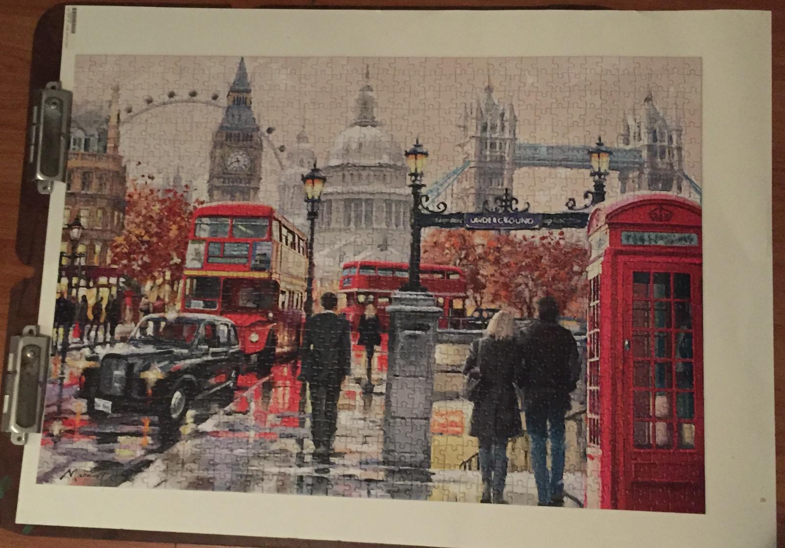 Amazon.com: Castorland London Collage Puzzle (1000 Piece) : Toys & Games