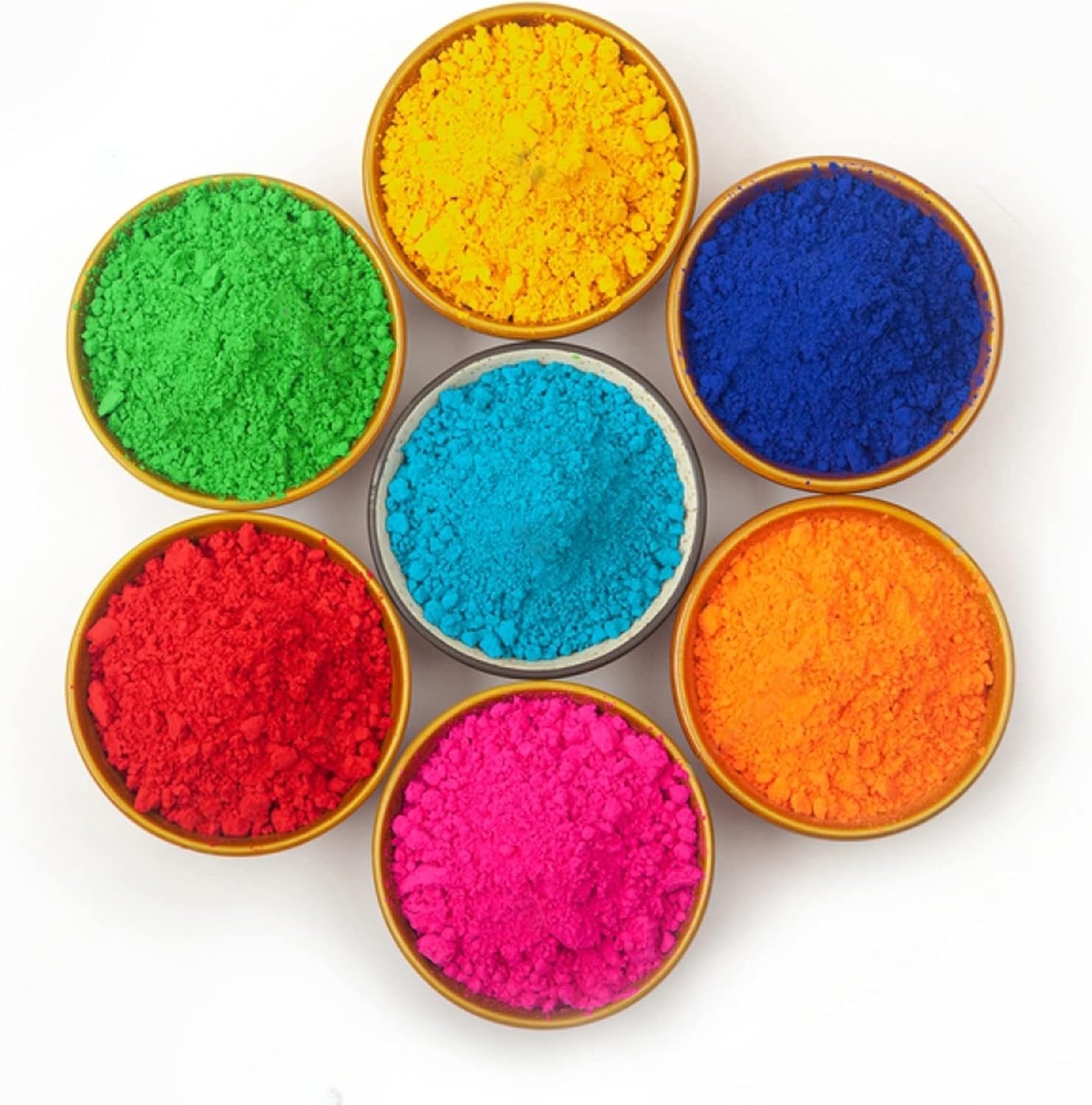 Vibrant Rangoli Making Colour Kit, Rangoli Color Powder Set for Diwali ...