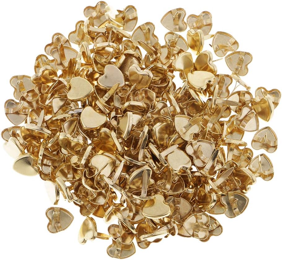 Amazon.com: LoveinDIY 200Pcs Paper Fasteners Brads for Crafts ...