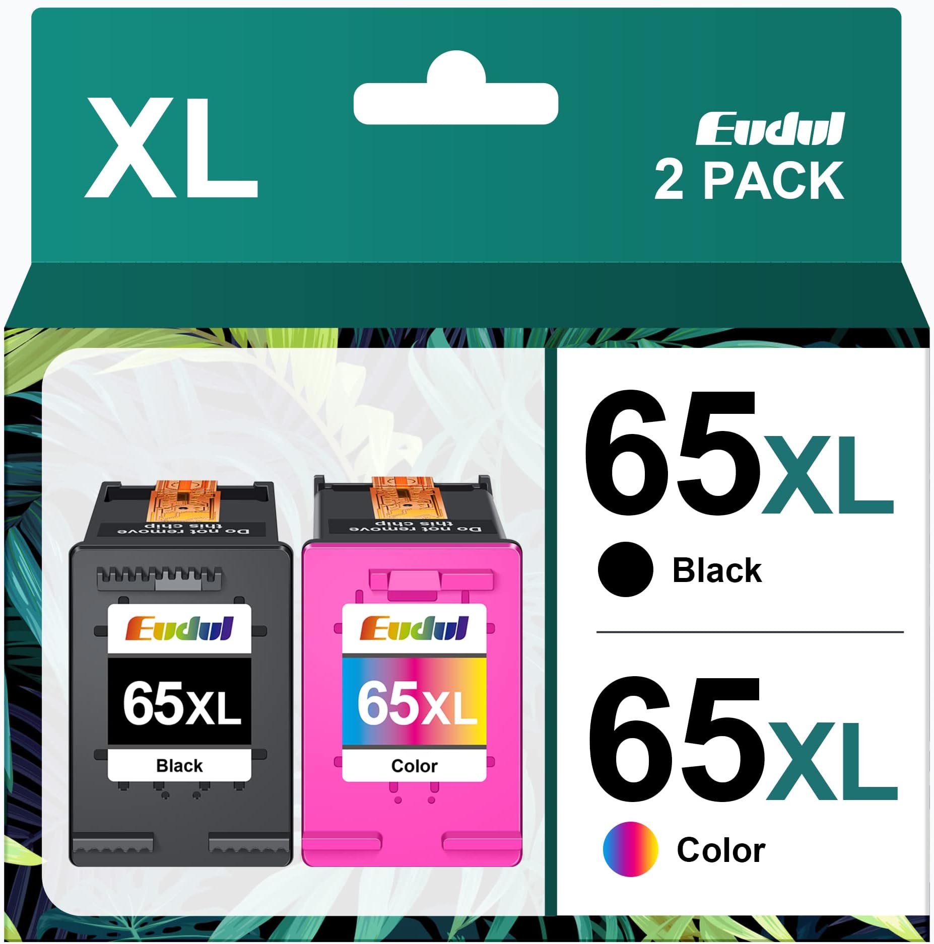 Amazon.com: Eudul 65XL Ink Cartridges Black Color Combo Pack ...