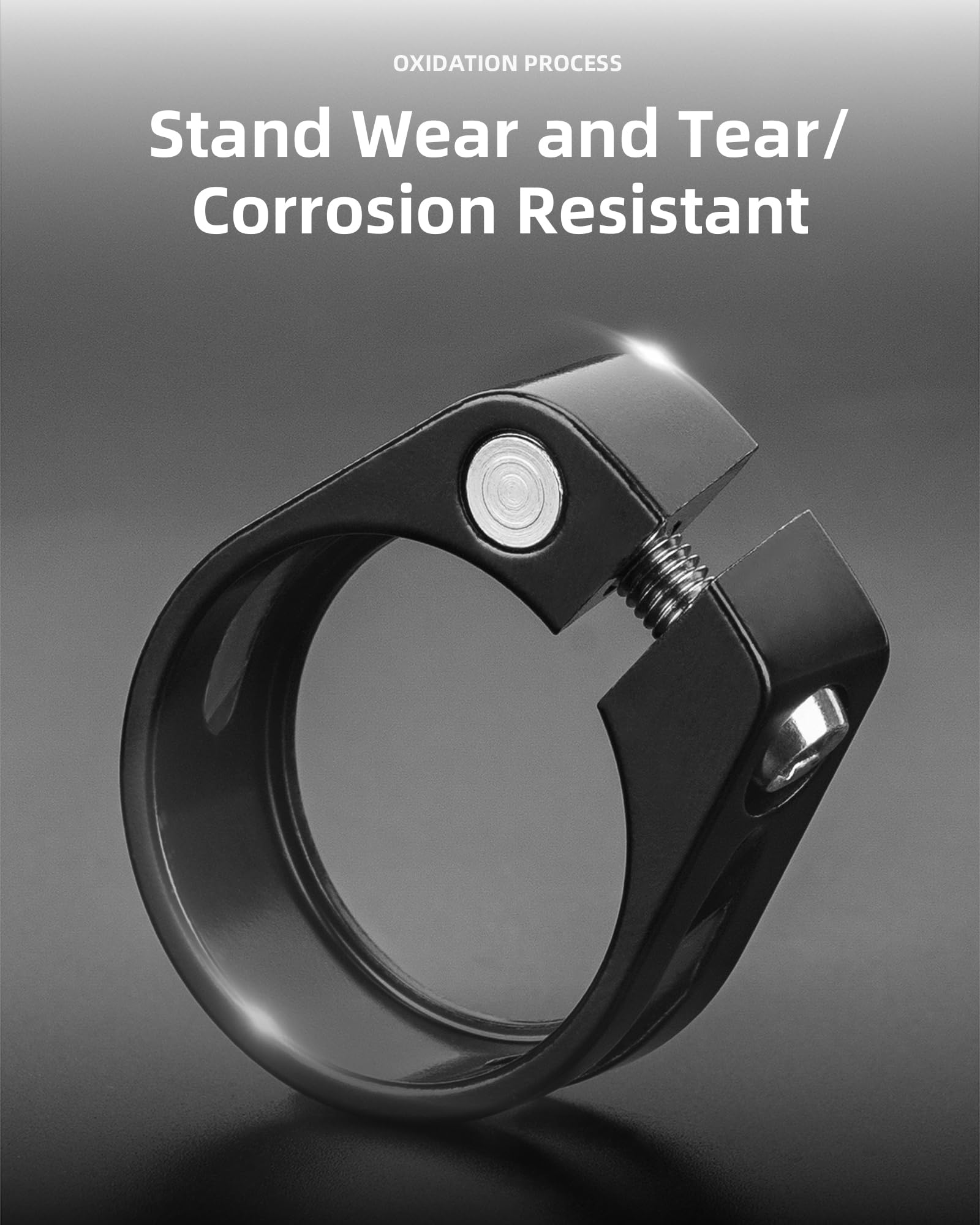 Snapklik.com : Bike Seat Post Clamp Bike Clamp Bicycle Seat Clamp 31.8 ...