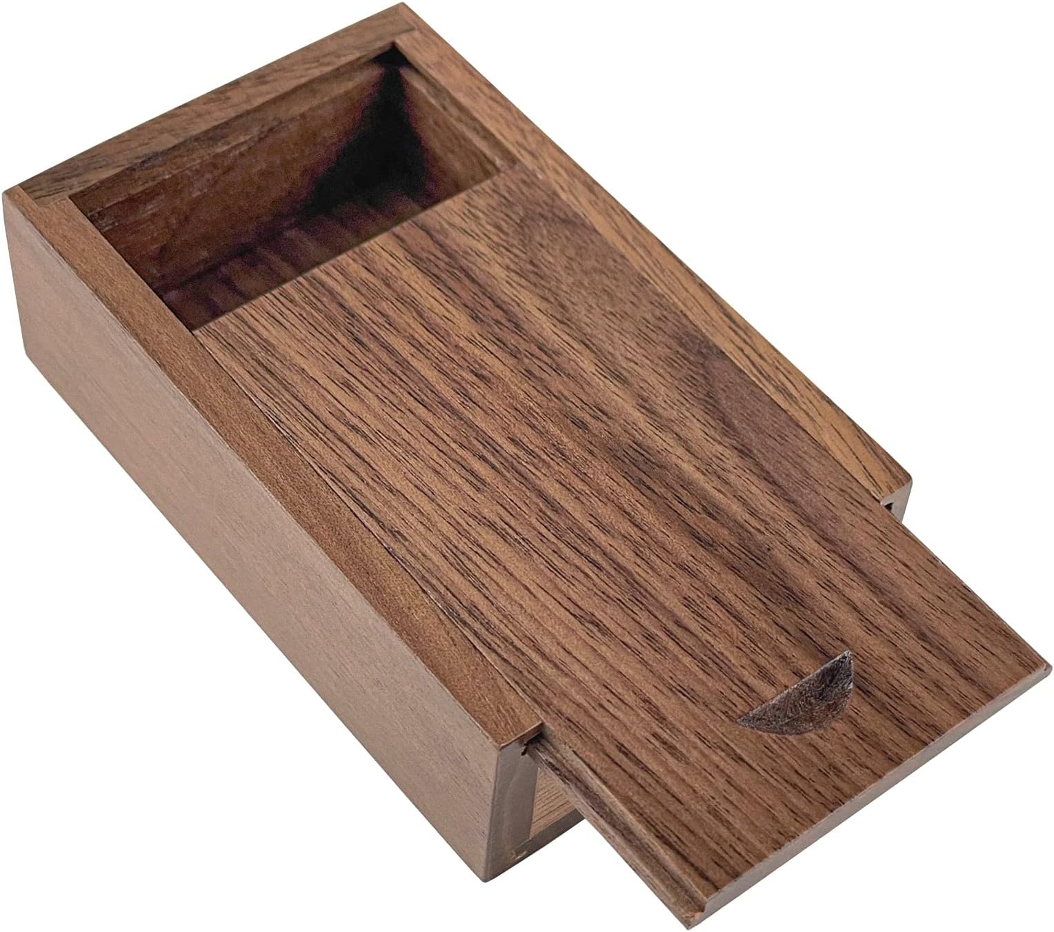Amazon.com: diyhub Wooden Box Storage Box with Slide Top Natural ...