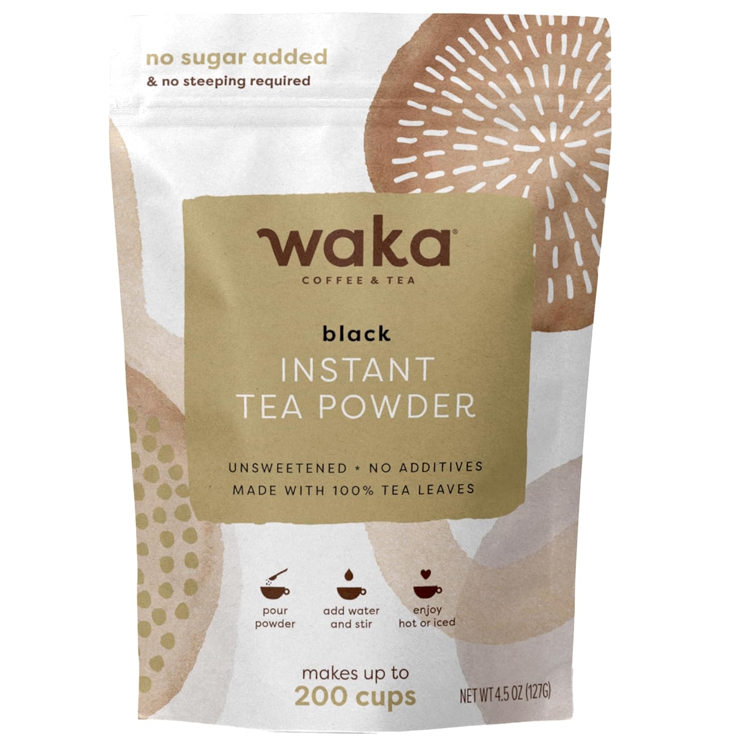 Waka Instant Black Tea Mix, Classic - 100% Tea Comoros | Ubuy