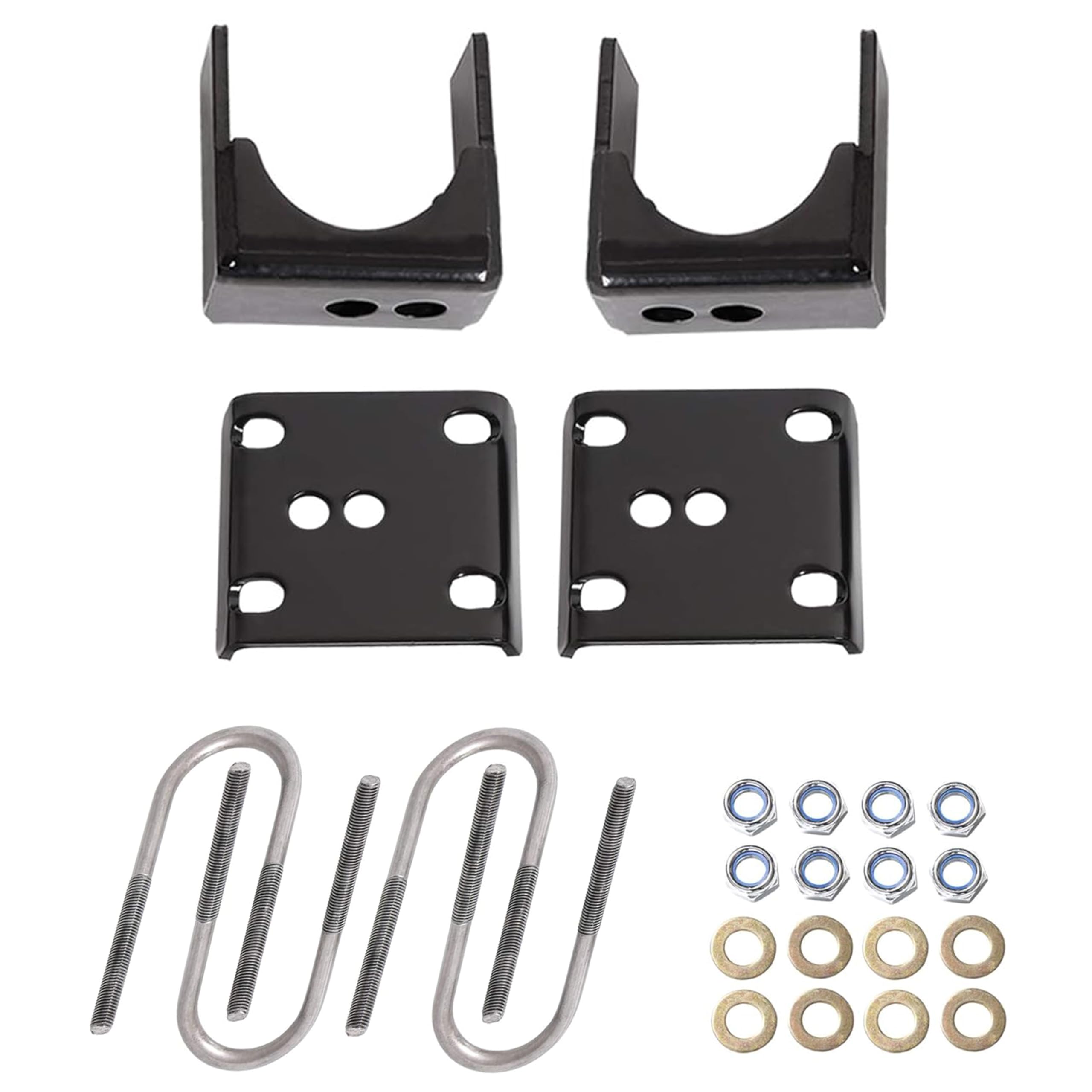 Amazon.com: ECOTRIC Truck Rear Axle Flip Kit 5" Drop C Notch Kit Shock ...