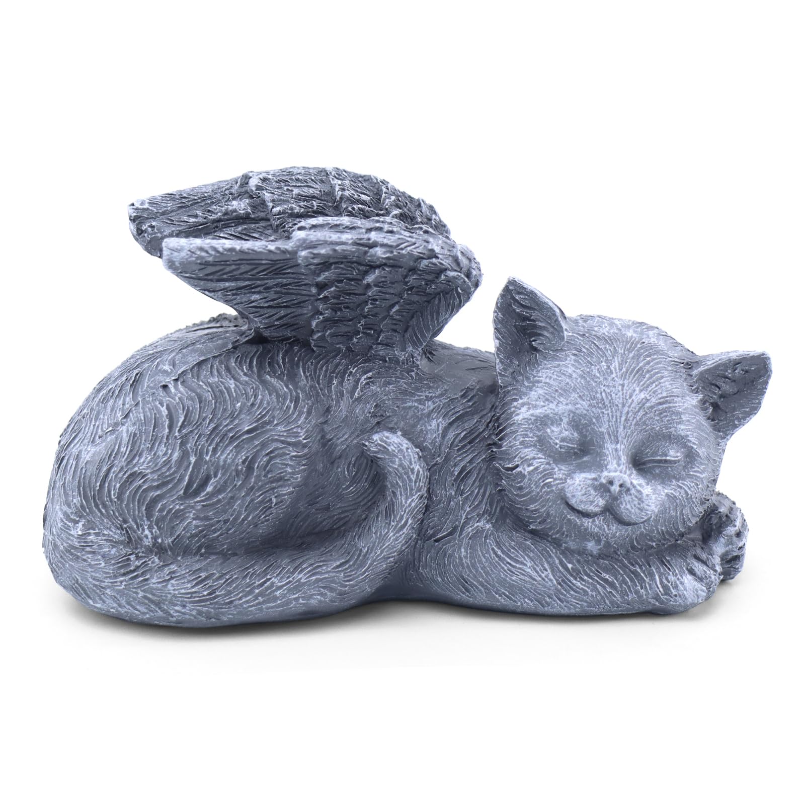 Snapklik.com : Angel Cat/Dog Memorial Figurine, Cherished Pet Remembrance Keepsake For Loss Of ...