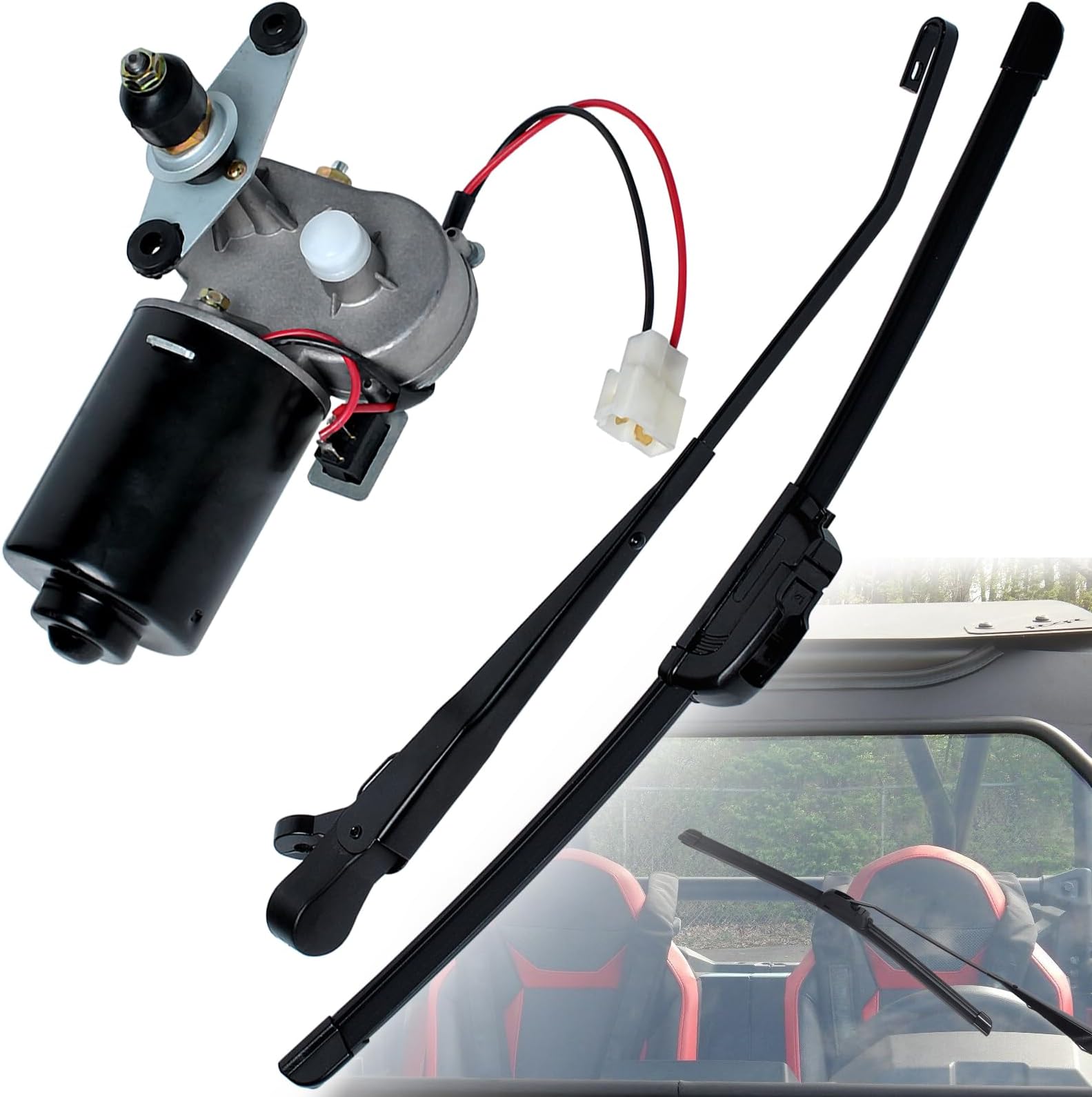 Amazon.com: Wexco 1.5" Shaft Marine Windshield Wiper Kit - Wiper Arm ...