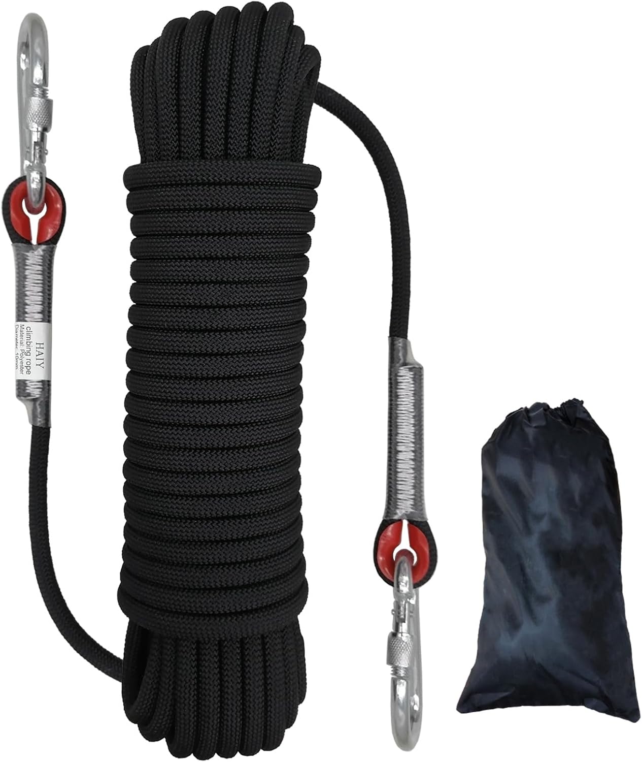 Amazon.com: HAIY Climbing Rope, 10mm Static Rock Climbing Cord, High ...