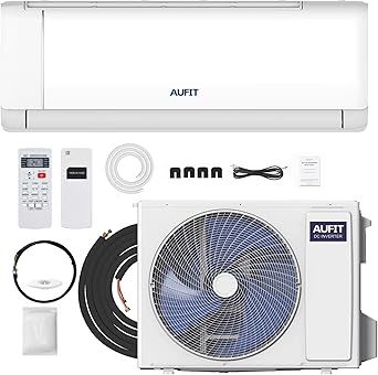 Generic Aufit Series, Mini Split Air Conditioner and Heater, 12,000 BTU ...