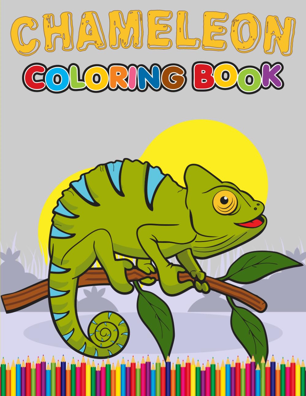 Chameleon Coloring Pages